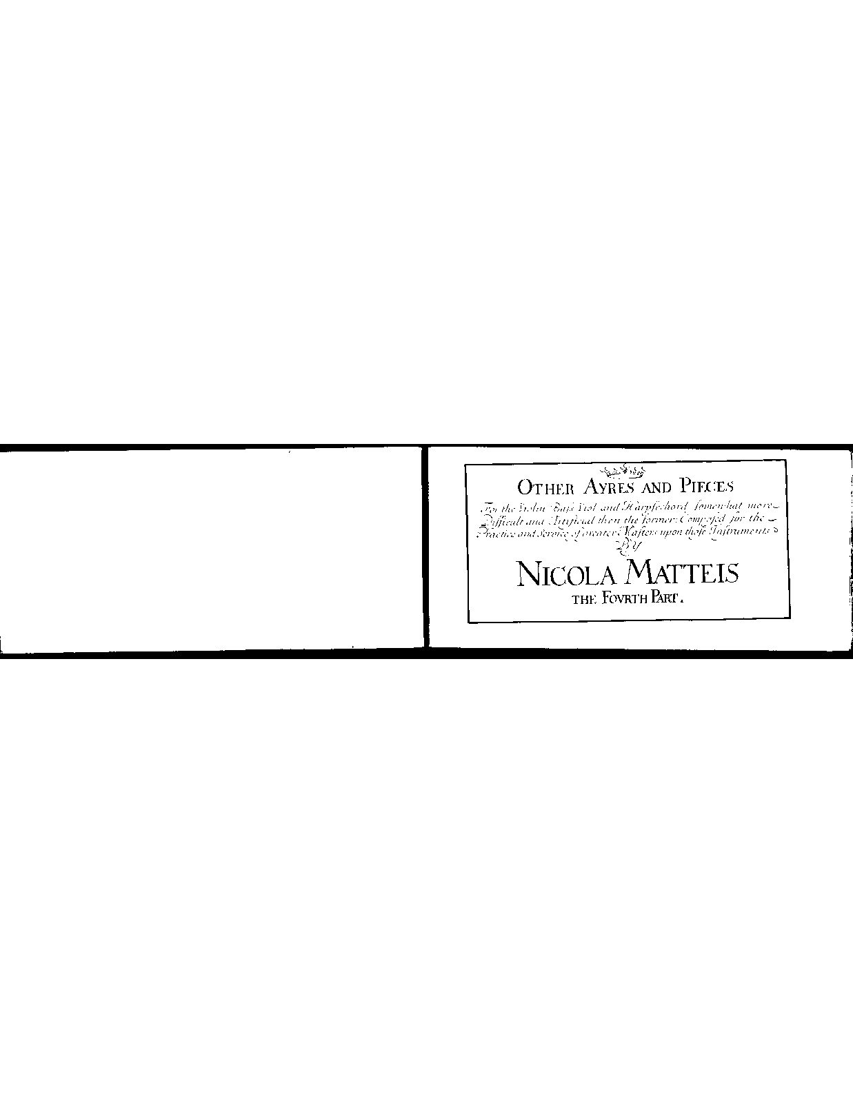 Ayres For The Violin Matteis Nicola Imslp Free Sheet Music Pdf Download