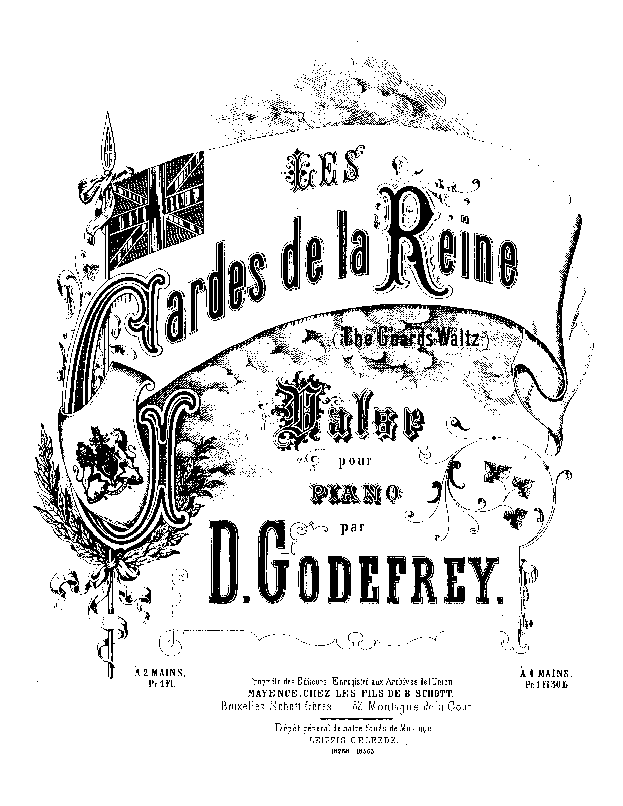Les gardes de la reine (Godfrey, Daniel) - IMSLP Les gardes de la reine (Godfrey, Daniel) - IMSLP