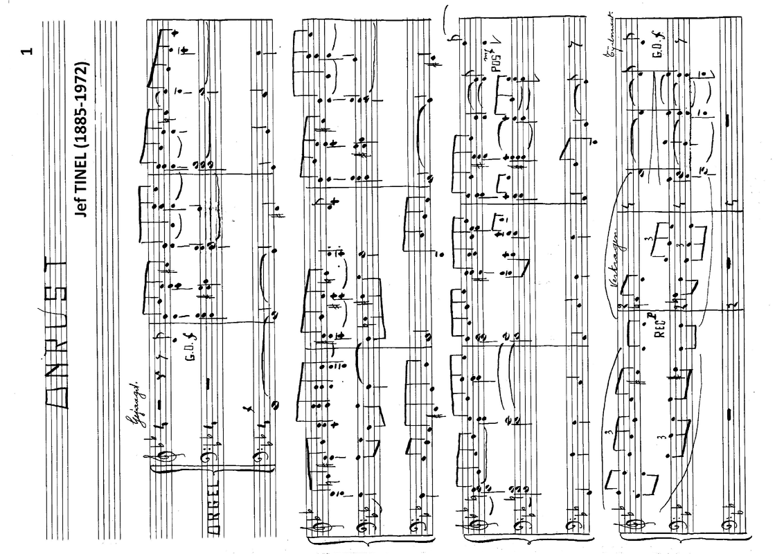 Onrust for Organ (Tinel, Jef) - IMSLP