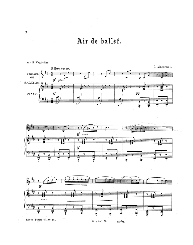 Scènes pittoresques (Massenet, Jules) - IMSLP: Free Sheet Music PDF ...