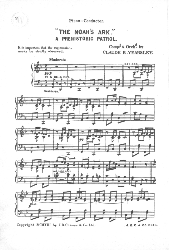 The Noah's Ark (Yearsley, Claude B.) - IMSLP