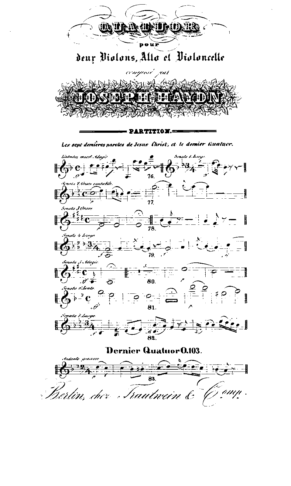 String Quartet in D minor, Hob.III:83 (Haydn, Joseph) - IMSLP: Free ... String Quartet in D minor, Hob.III:83 (Haydn, Joseph) - IMSLP: Free ...