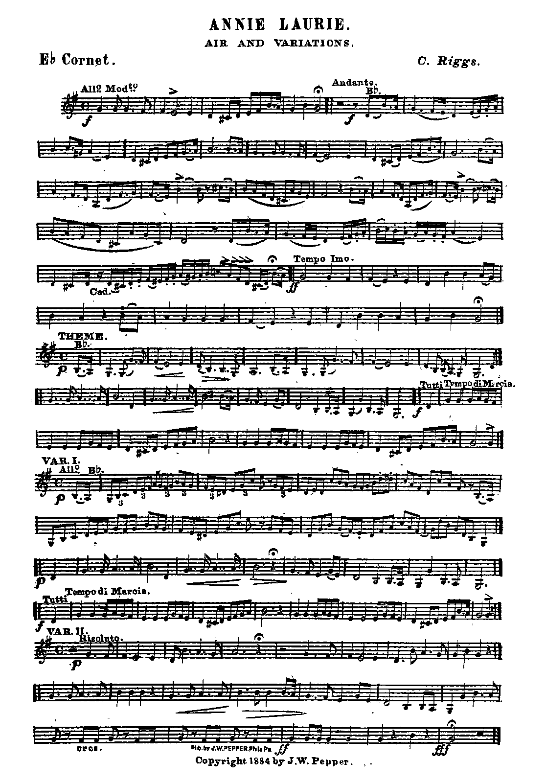 Annie Laurie (Riggs, C.) - IMSLP