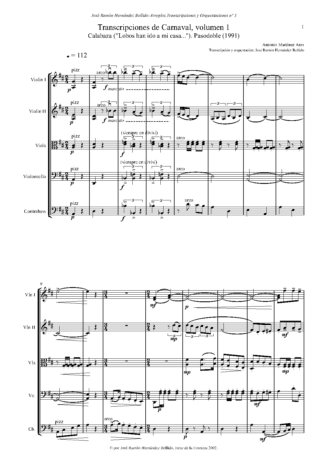 One Hundred Years of Carnival (Hernández Bellido, José Ramón) - IMSLP