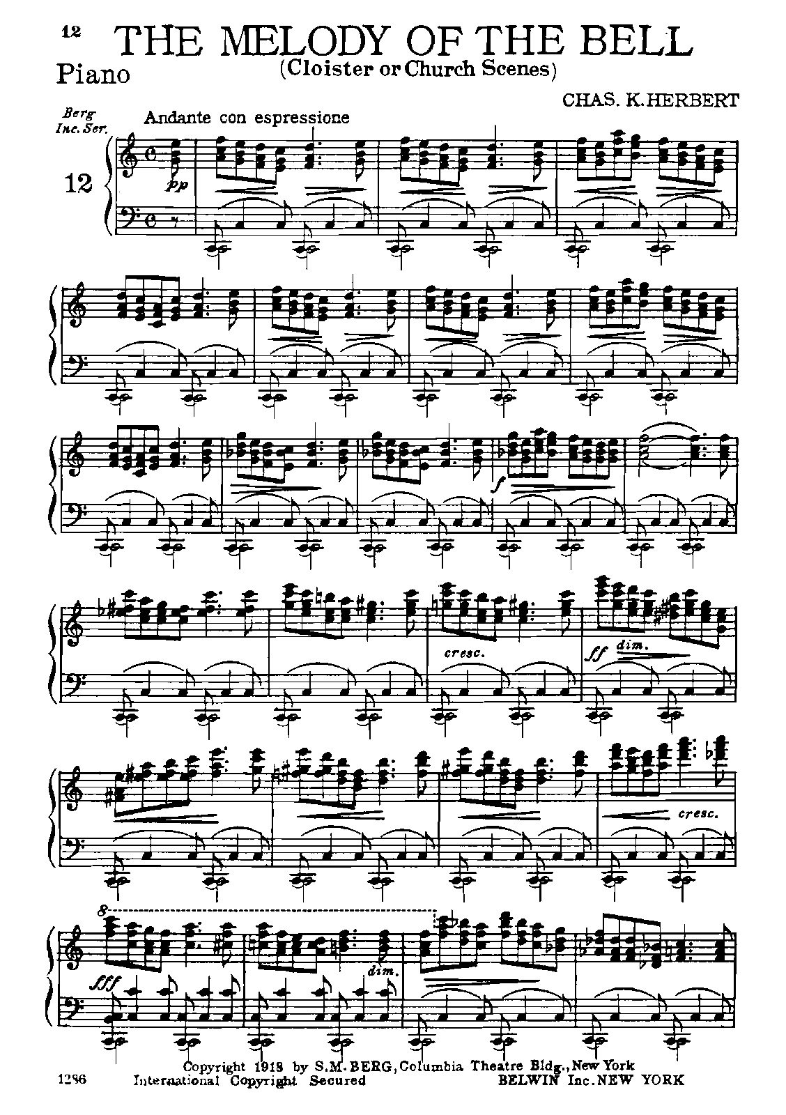 The Melody of the Bell (Herbert, Charles K.) - IMSLP