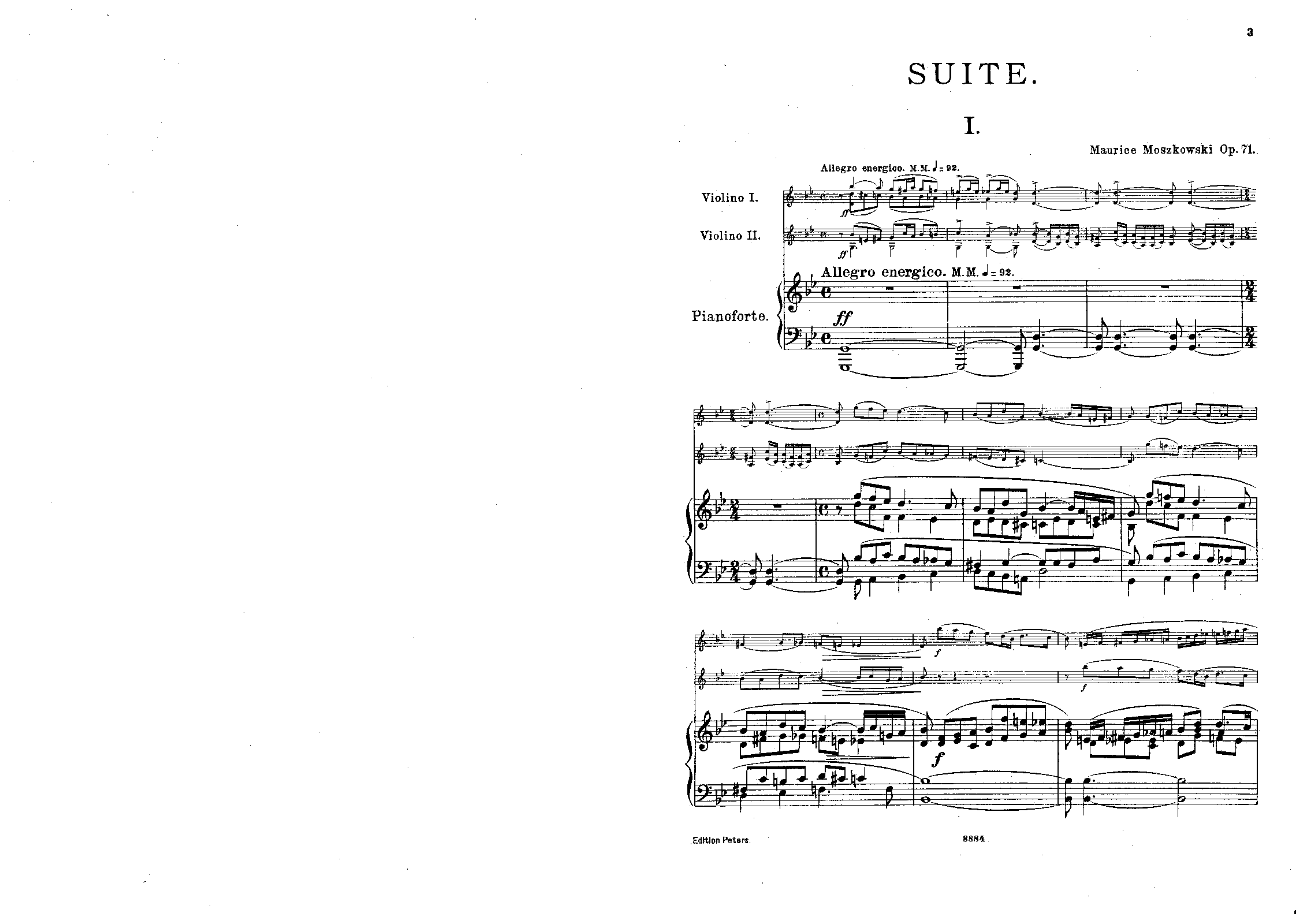 Suite, Op.71 (Moszkowski, Moritz) - IMSLP: Free Sheet Music PDF Download
