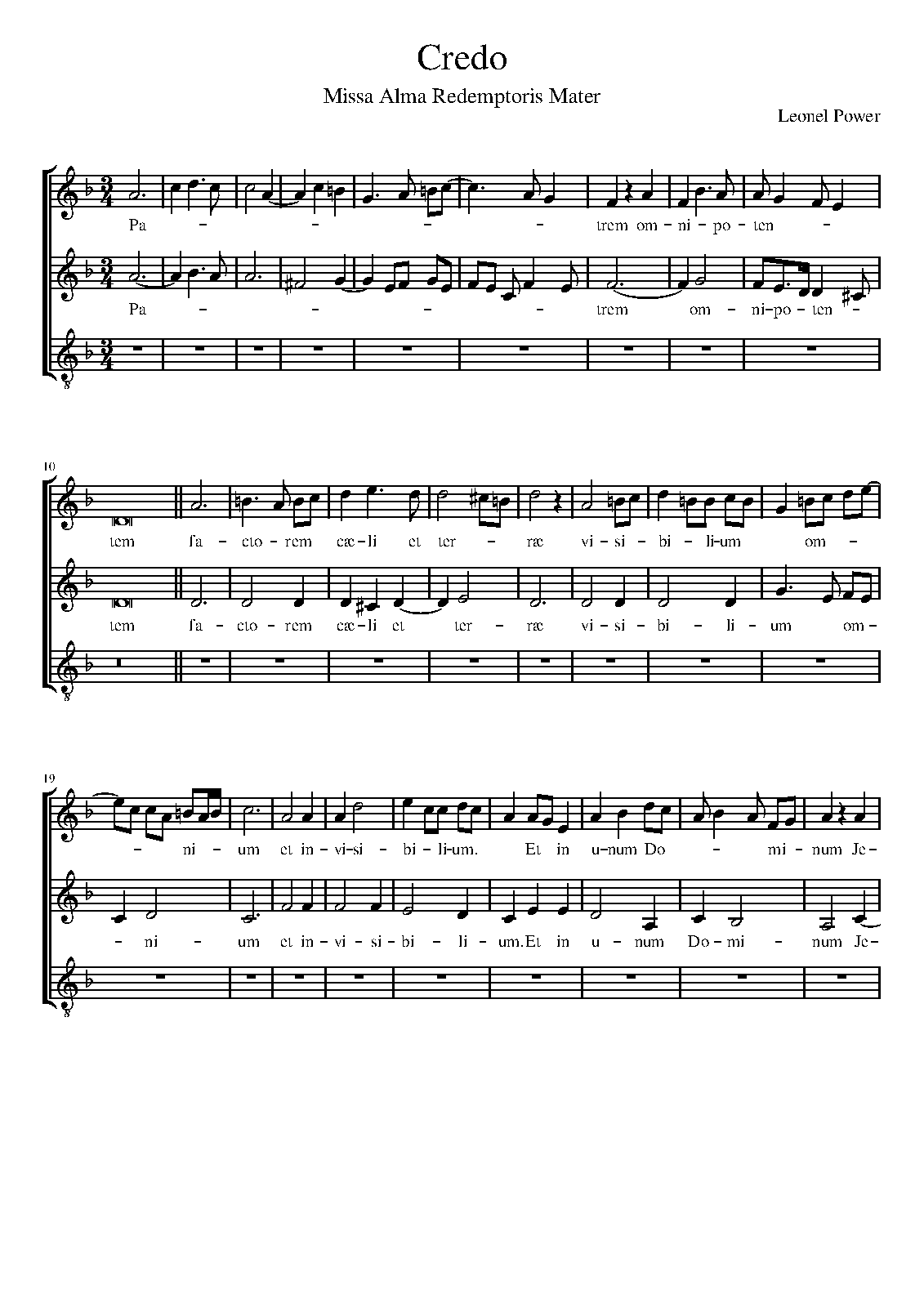Missa Alma Redemptoris Mater (Power, Leonel) - IMSLP: Free Sheet Music ...