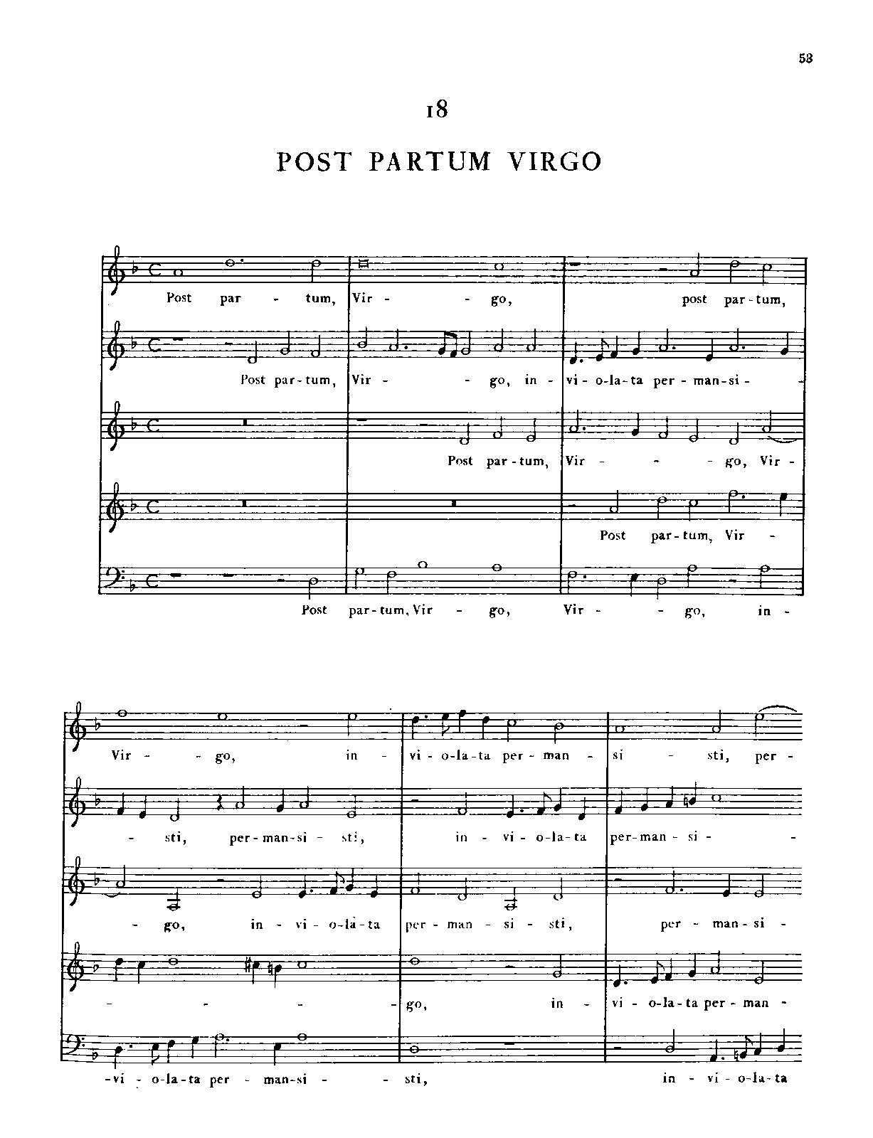 Post partum Virgo, T 73 (Byrd, William) - IMSLP