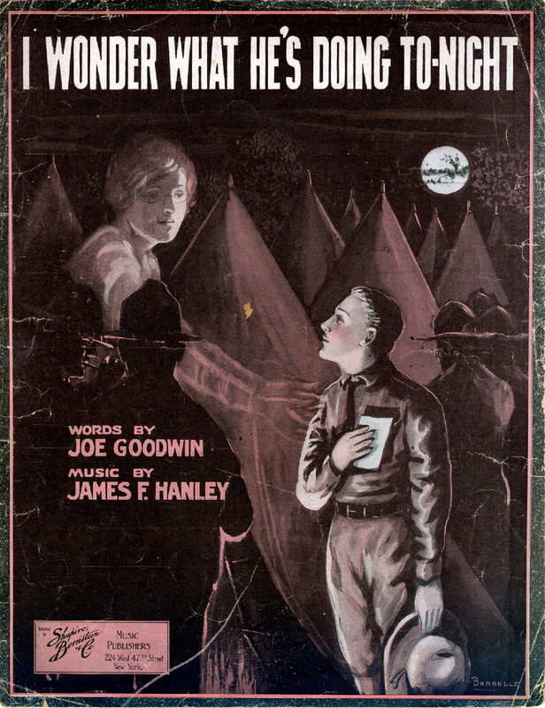 I Wonder What He's Doing To-Night (Hanley, James F.) - IMSLP