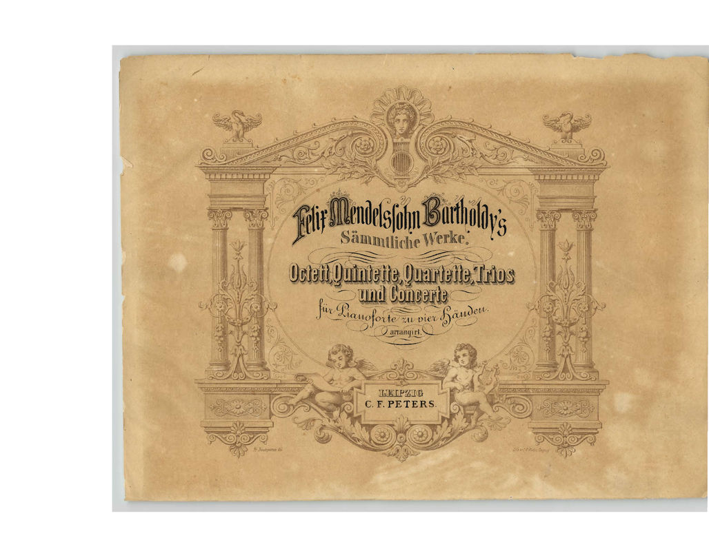 String Quintet No.1, Op.18 (Mendelssohn, Felix) - IMSLP: Free Sheet Music PDF Download