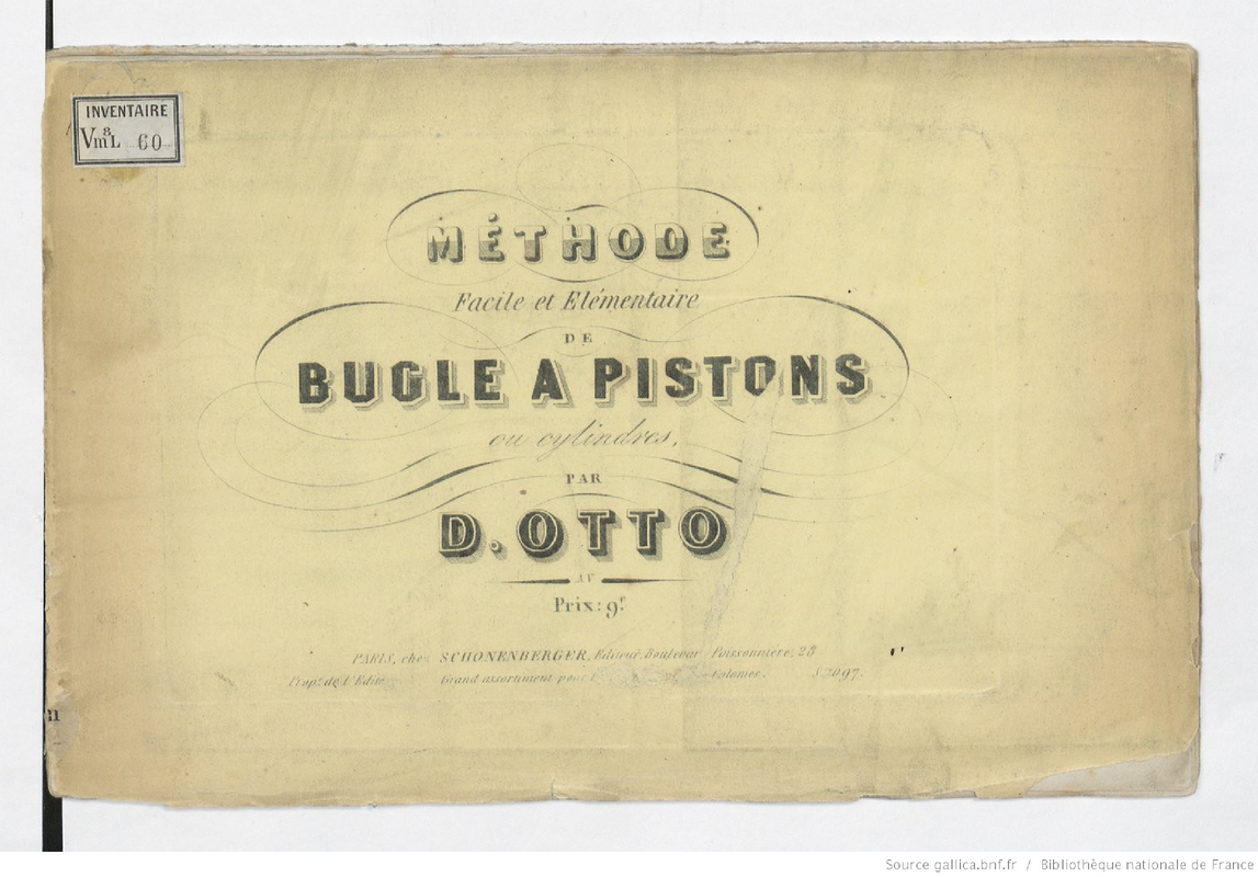 Méthode de bugle à pistons (Otto, D.) - IMSLP