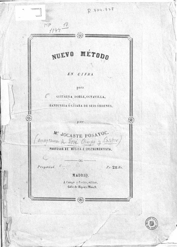 Nuevo método (Campo y Castro, José) - IMSLP