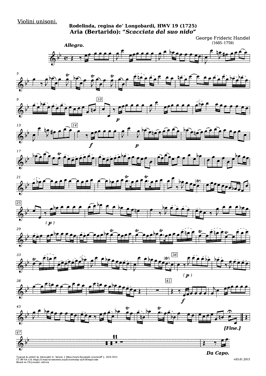 Rodelinda, regina de' Longobardi, HWV 19 (Handel, George Frideric ...