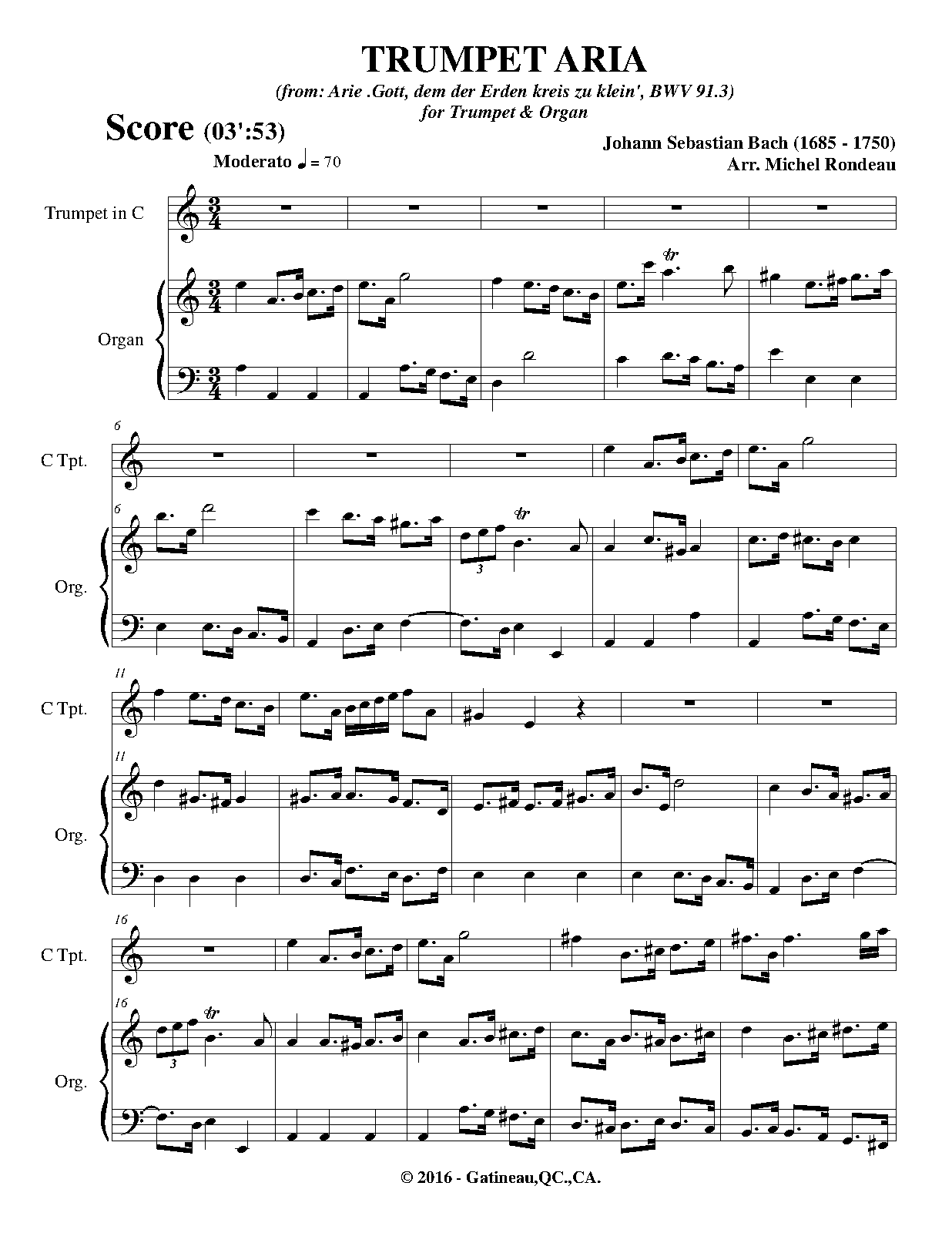 Gelobet seist du, Jesu Christ, BWV 91 (Bach, Johann Sebastian) - IMSLP: Free Sheet Music PDF ...