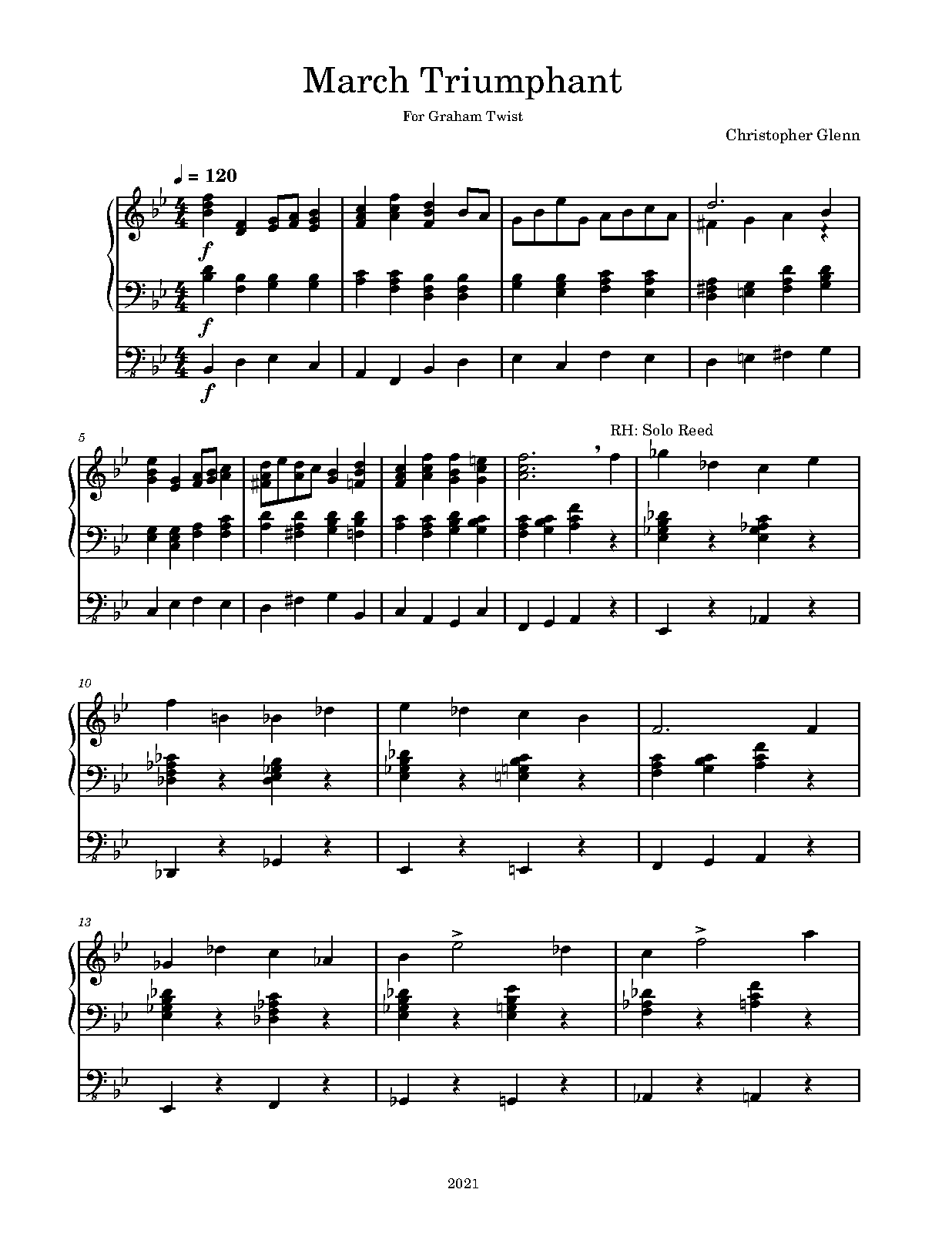 March Triumphant (Glenn, Christopher W.) - IMSLP