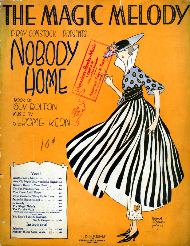Nobody Home (Kern, Jerome) - IMSLP: Free Sheet Music PDF Download