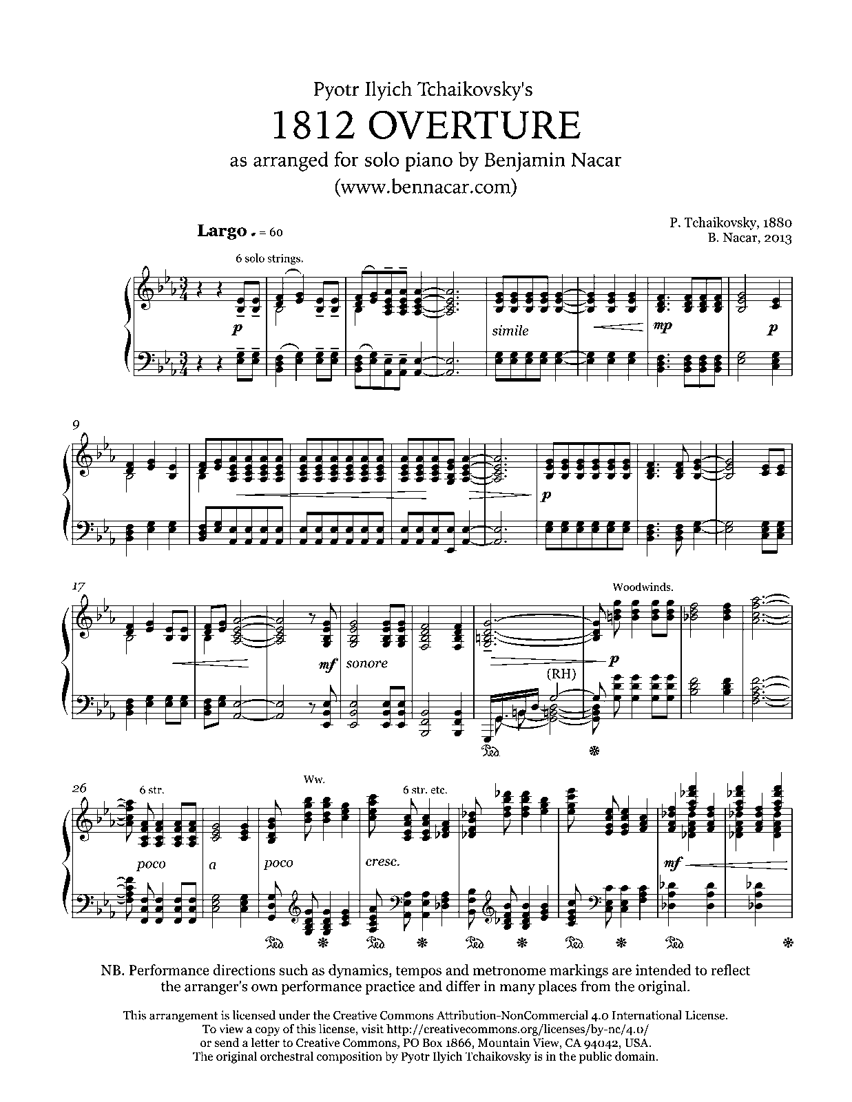 1812 Overture, Op.49 (Tchaikovsky, Pyotr) - IMSLP: Free Sheet Music PDF ... 1812 Overture, Op.49 (Tchaikovsky, Pyotr) - IMSLP: Free Sheet Music PDF ...
