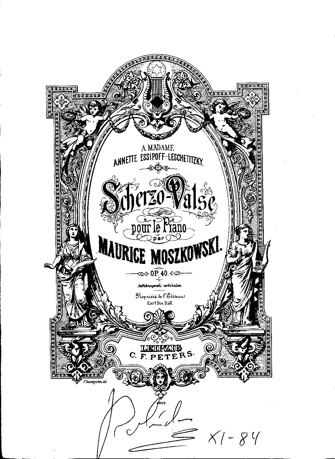 Scherzo-Valse, Op.40 (Moszkowski, Moritz) - IMSLP Scherzo-Valse, Op.40 (Moszkowski, Moritz) - IMSLP