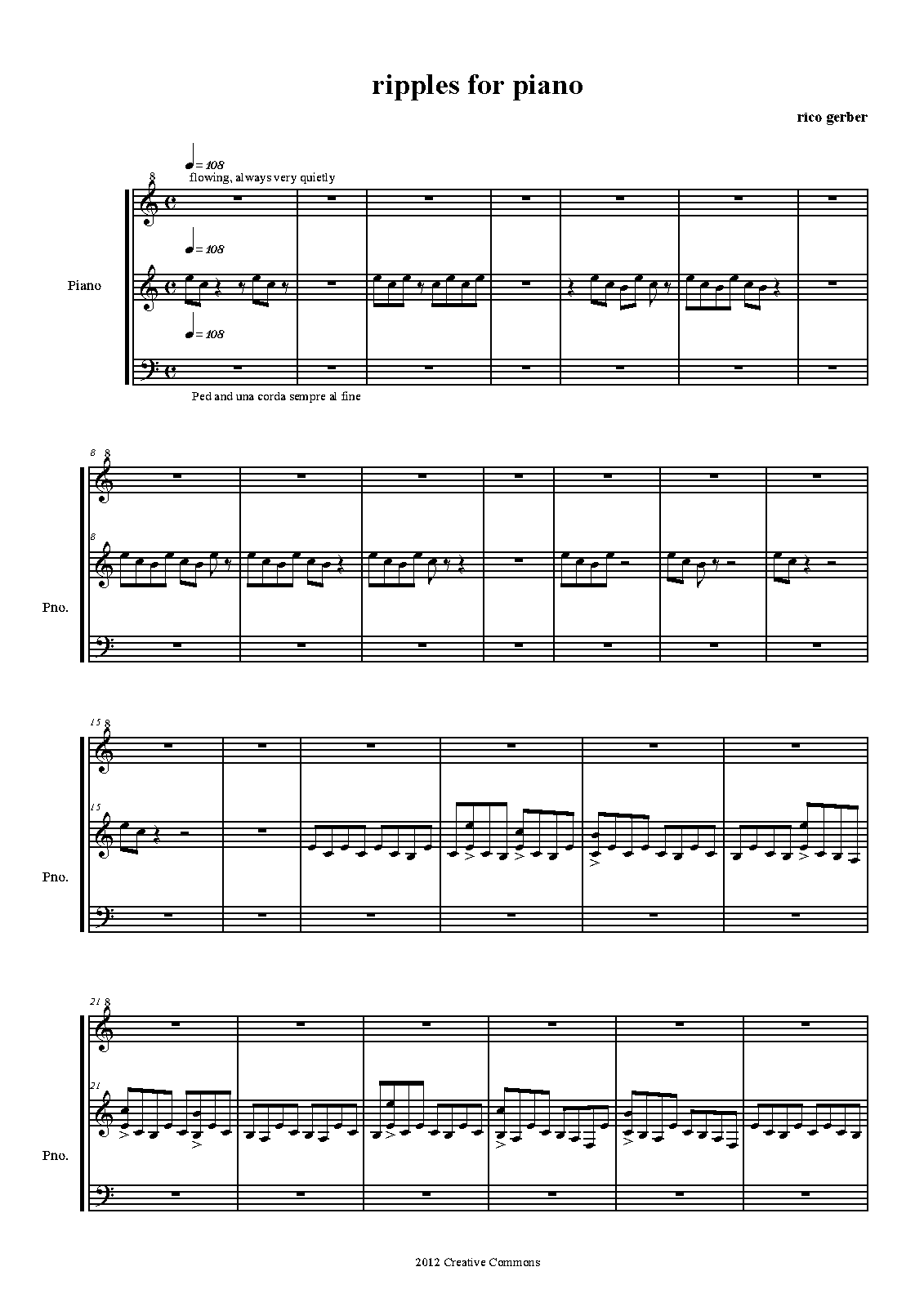 Ripples (Gerber, Edward Enrico) - IMSLP