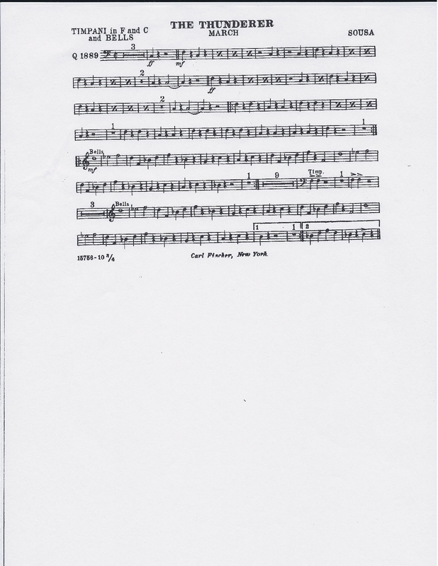 The Thunderer (Sousa, John Philip) - IMSLP: Free Sheet Music PDF Download