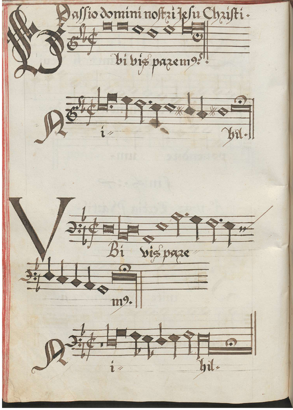 Passio Domini nostri Jesu Christi secundum Lucam, LV Anh.137 (Lassus ...