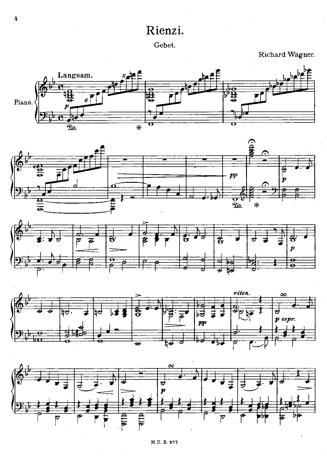 Rienzi, WWV 49 (Wagner, Richard) - IMSLP: Free Sheet Music PDF Download Rienzi, WWV 49 (Wagner, Richard) - IMSLP: Free Sheet Music PDF Download