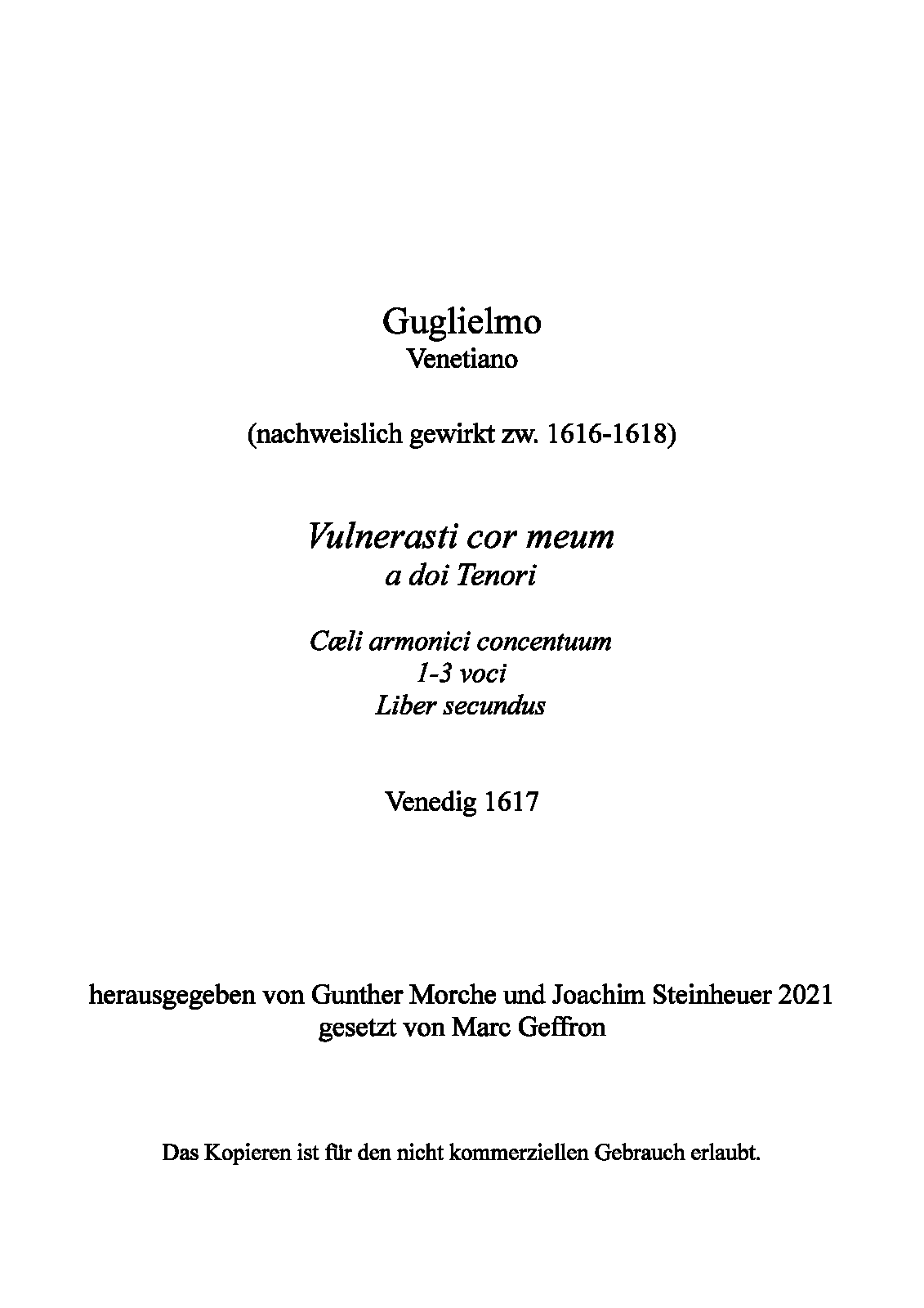 Vulnerasti cor meum (Guglielmo Veneziano) - IMSLP