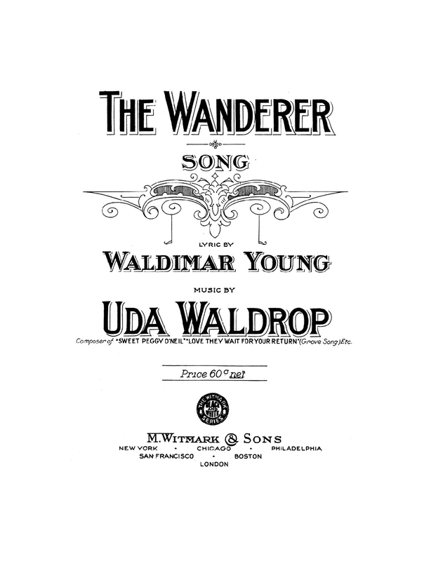 The Wanderer's Song (Waldrop, Uda) - IMSLP