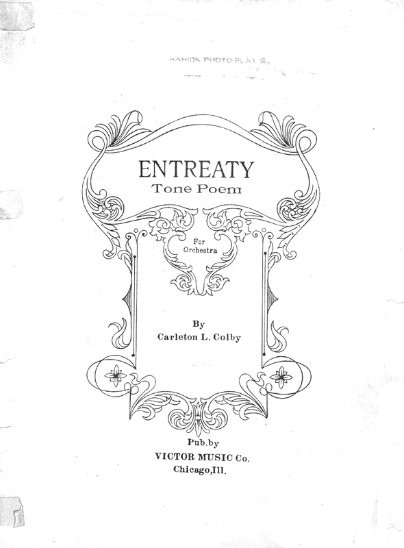 Entreaty (Colby, Carleton L.) - IMSLP: Free Sheet Music PDF Download