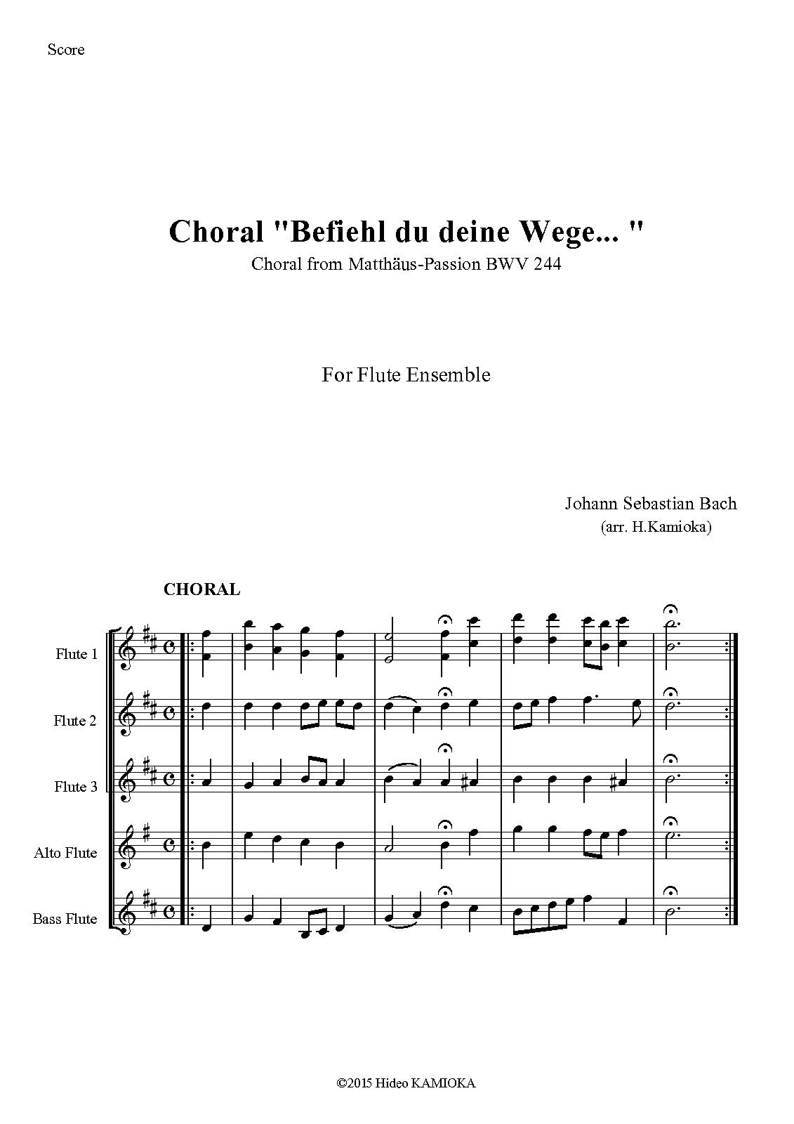 Matthäuspassion, BWV 244 (Bach, Johann Sebastian) - IMSLP/Petrucci Music Library: Free Public ...