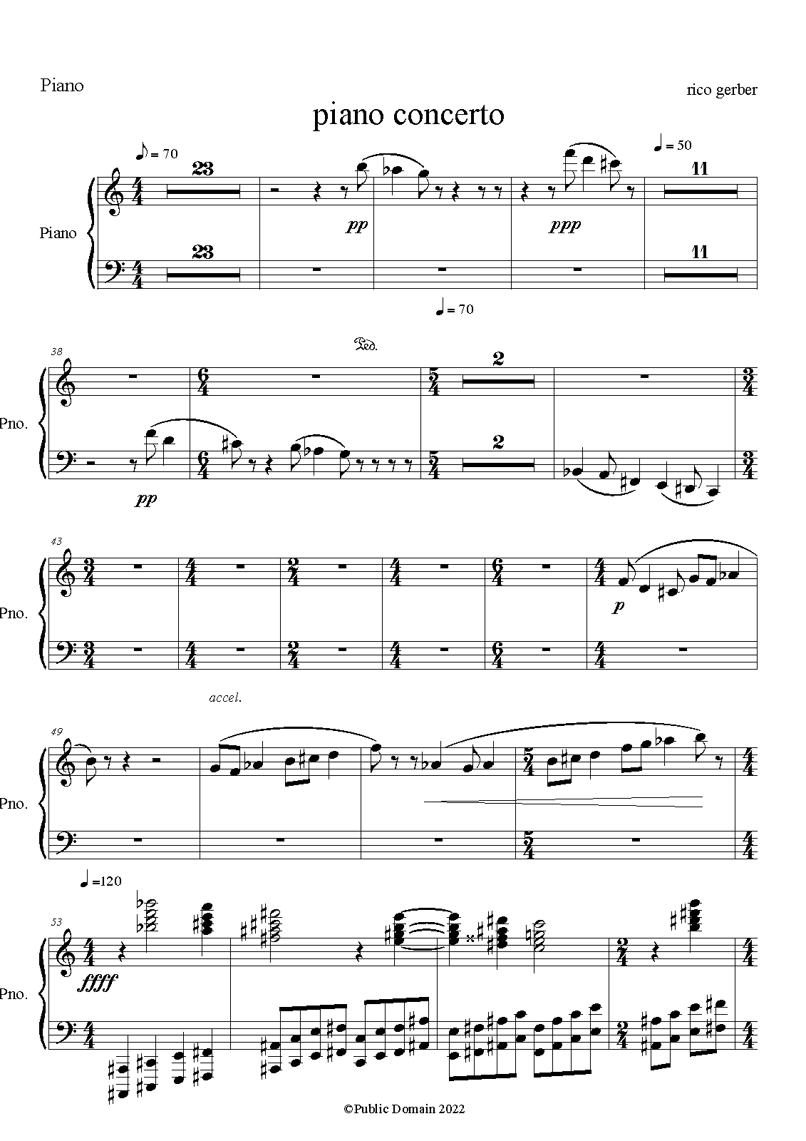 Piano Concerto No.2 (Gerber, Edward Enrico) - IMSLP