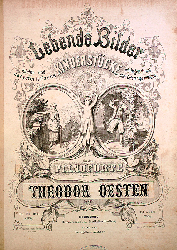 Lebende Bilder, Op.157 (Oesten, Theodore) - IMSLP: Free Sheet Music PDF ...