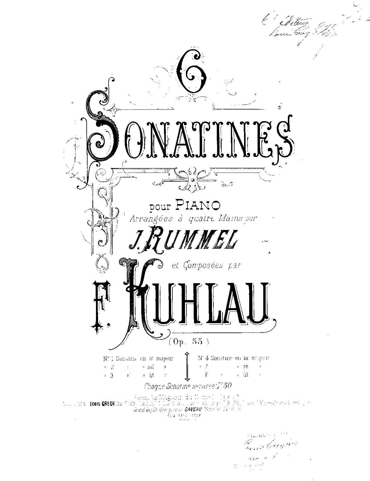 Piano Sonatina in C major, Op.55 No.3 (Kuhlau, Friedrich) - IMSLP Piano Sonatina in C major, Op.55 No.3 (Kuhlau, Friedrich) - IMSLP