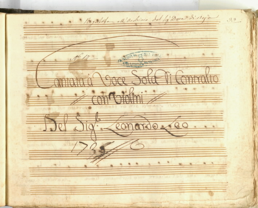 Grazie agli Dei che al fine (Leo, Leonardo) - IMSLP Grazie agli Dei che al fine (Leo, Leonardo) - IMSLP