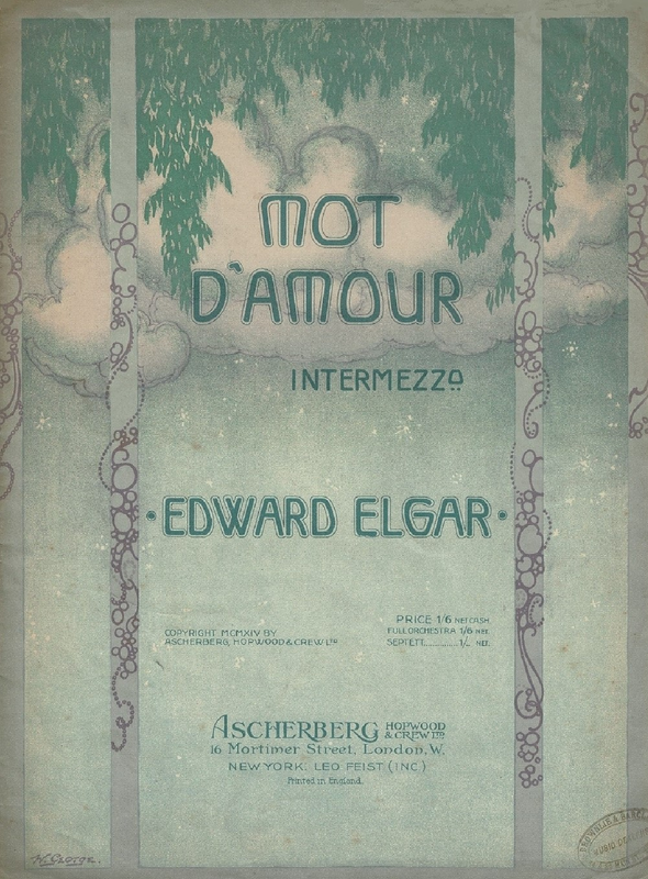 2 Pieces for Violin and Piano, Op.13 (Elgar, Edward) - IMSLP: Free ...