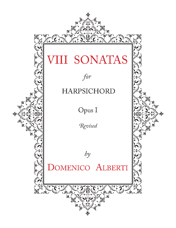 8 Harpsichord Sonatas, Op.1 (Alberti, Domenico) - IMSLP
