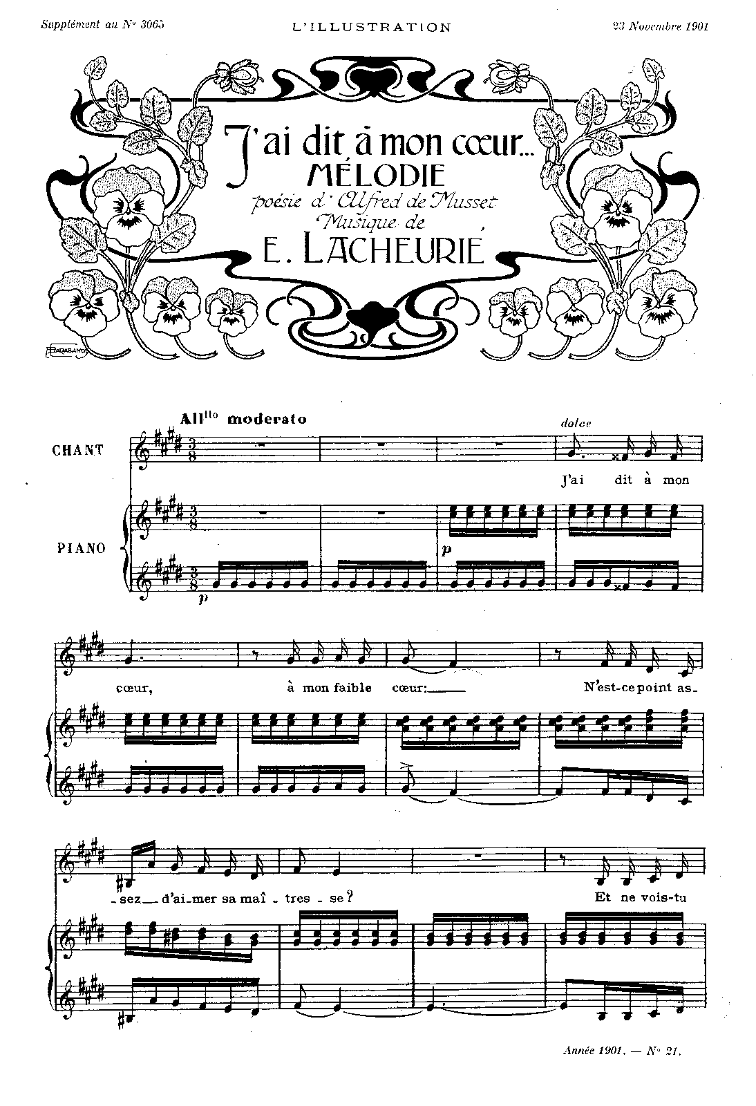 J'ai dit à mon cœur (Lacheurié, Eugène) - IMSLP