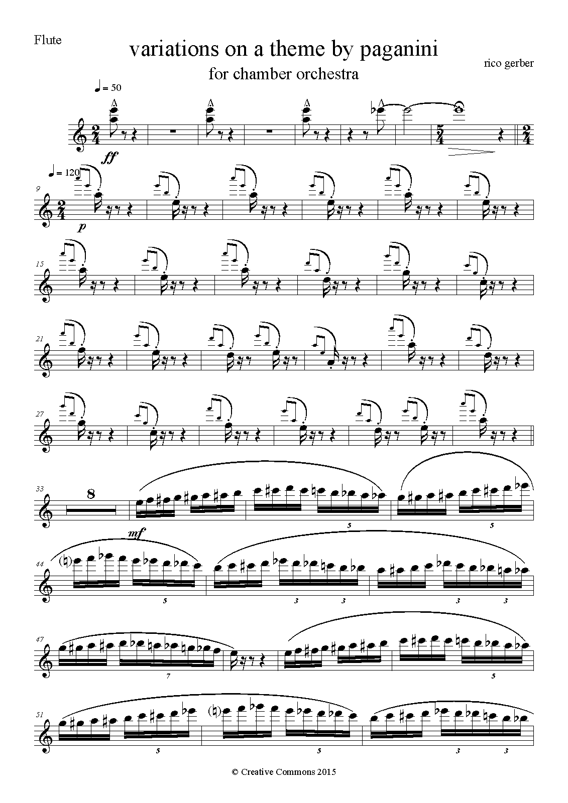 Variations on a Theme by Paganini (Gerber, Edward Enrico) - IMSLP