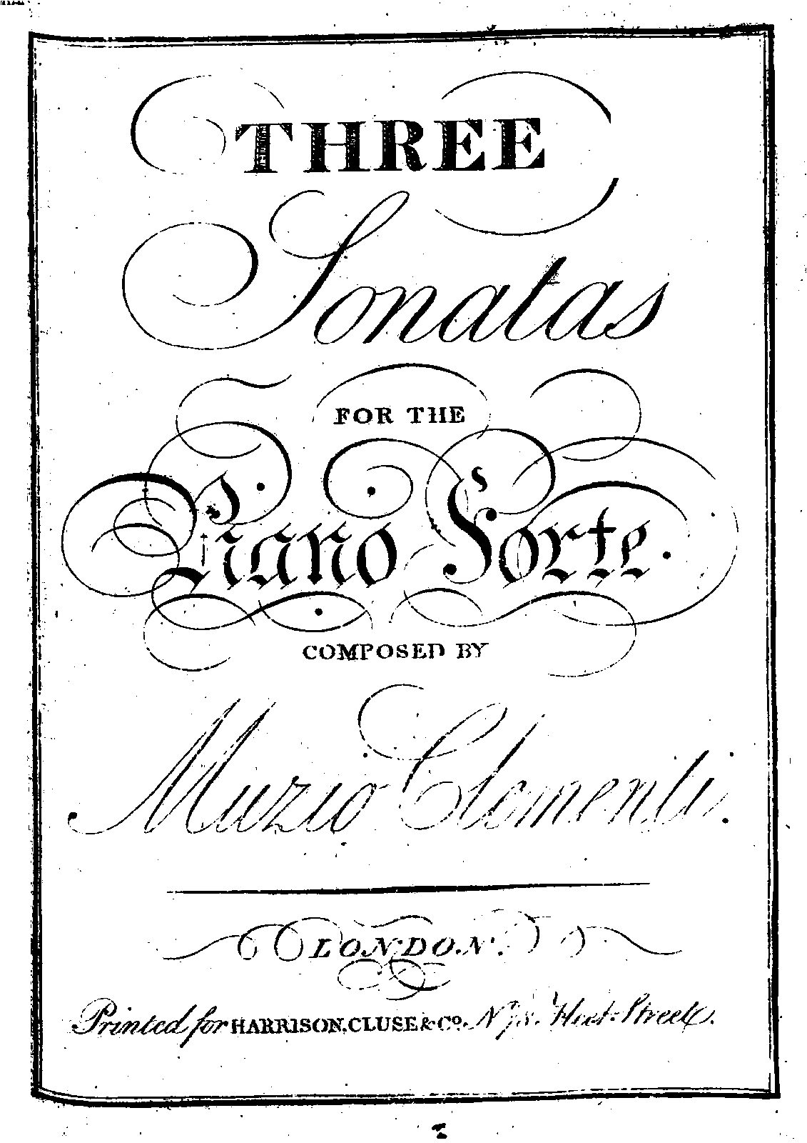 3 Piano Sonatas, Op.7 (Clementi, Muzio) - IMSLP: Free Sheet Music PDF Download