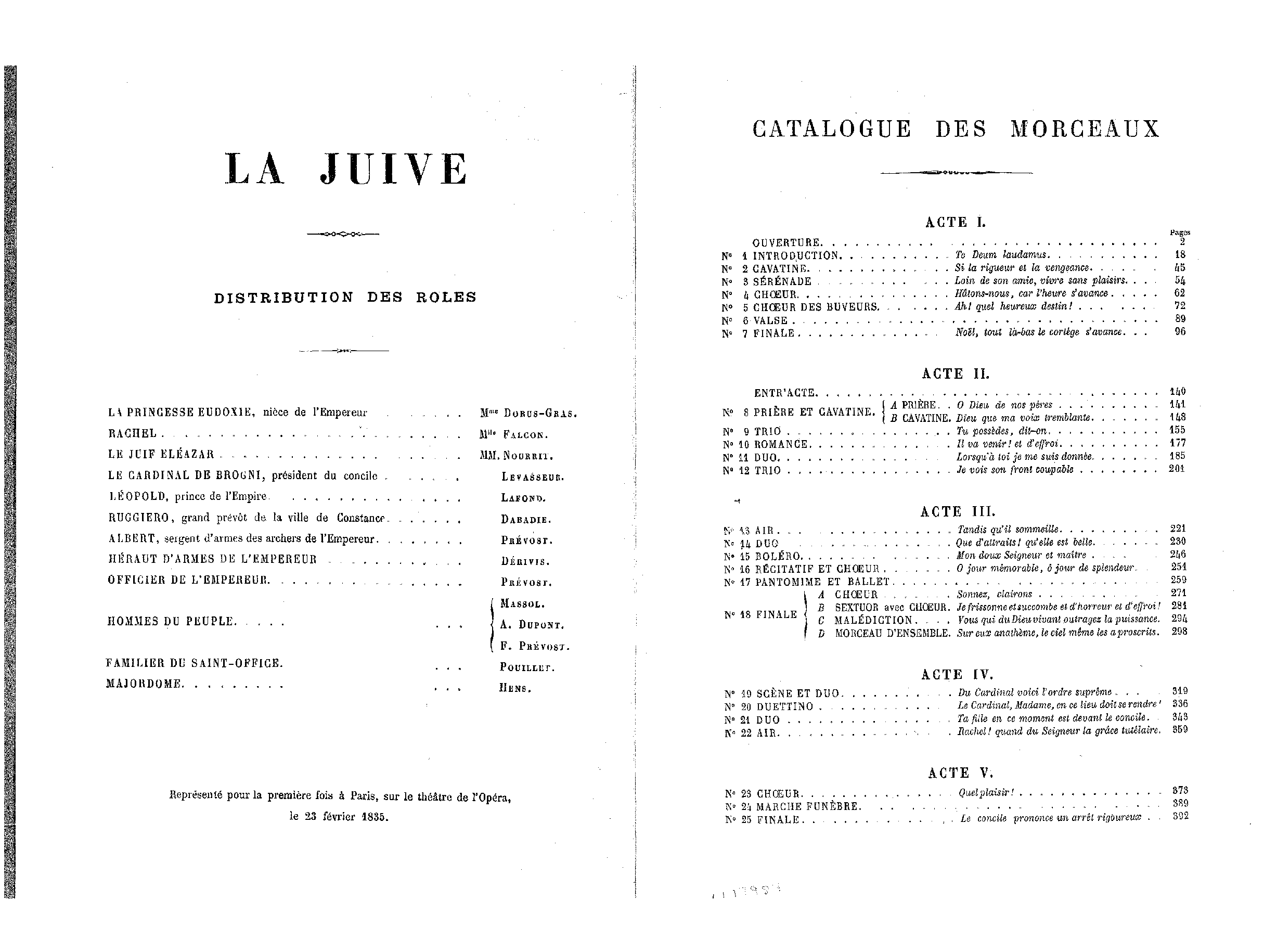 La Juive (Halévy, Fromental) - IMSLP: Free Sheet Music PDF Download