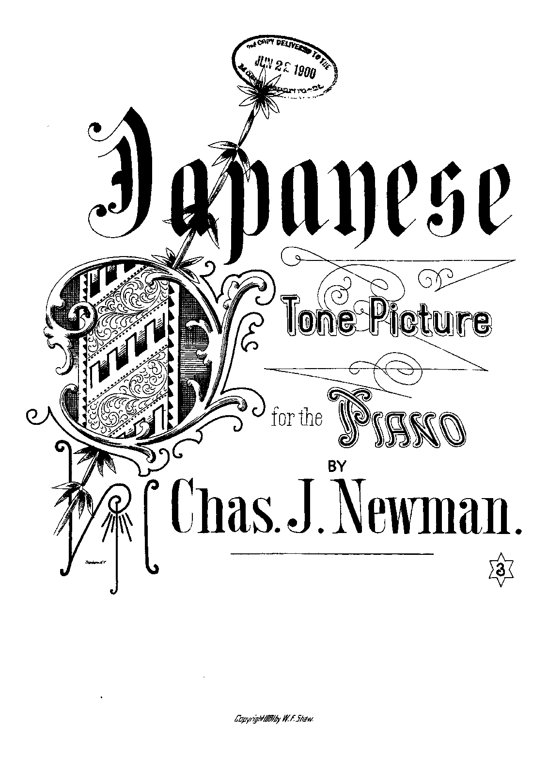 Japanese Tone Picture (Newman, Chas. J.) - IMSLP