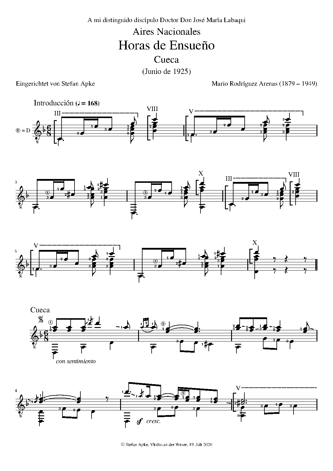 Horas de Ensueño (Rodríguez Arenas, Mario) - IMSLP