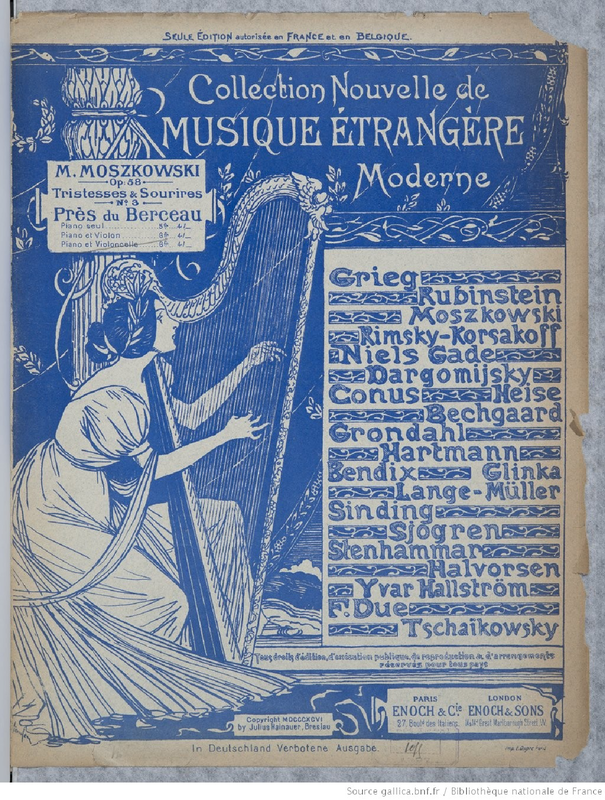 Tristesses et sourires, Op.58 (Moszkowski, Moritz) - IMSLP: Free Sheet ...