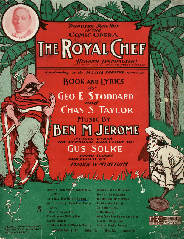 The Royal Chef (Jerome, Benjamin M.) - IMSLP