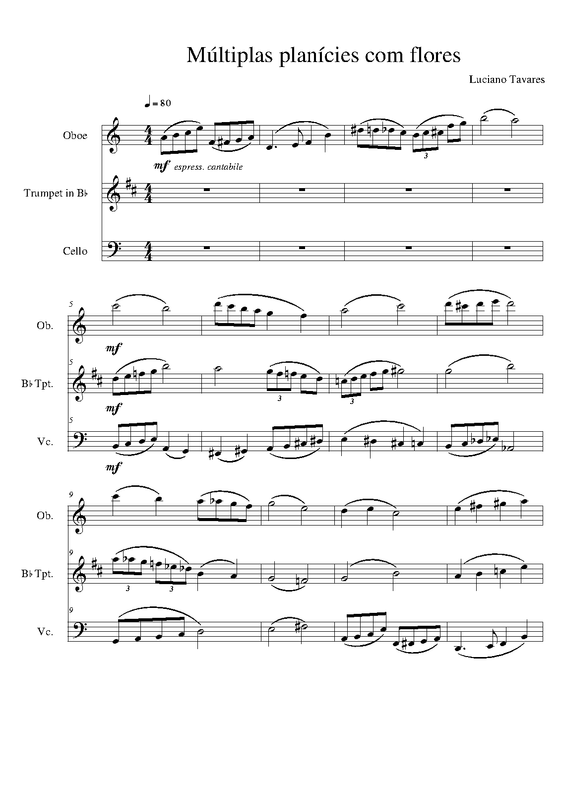 Múltiplas planícies com flores (Tavares, Luciano) - IMSLP