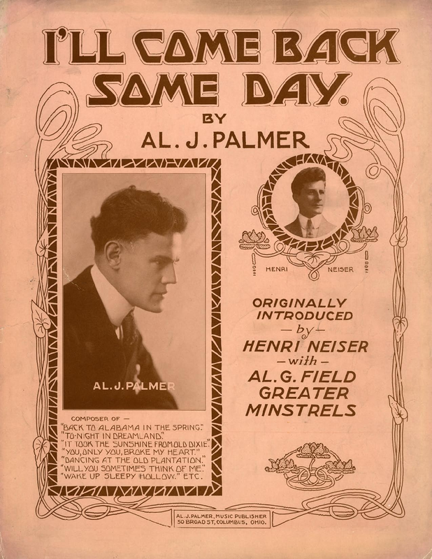 I'll Come Back Some Day (Palmer, Al. J.) - IMSLP